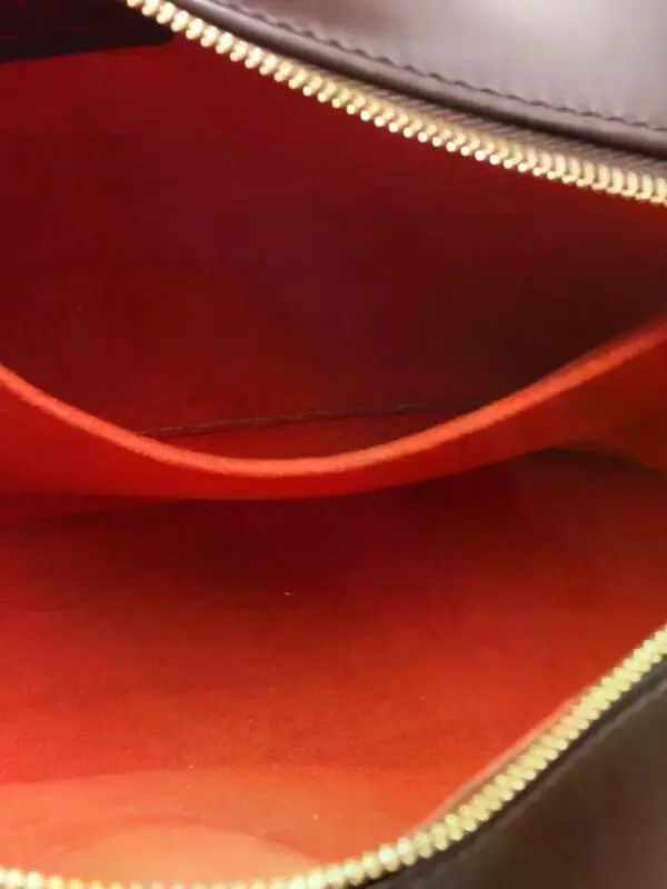 LOUIS VUITTON 2002 Damier Ebene Sarria Horizontal Handbag
