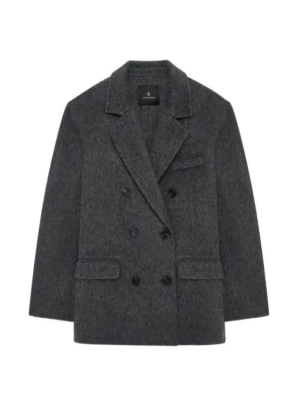 ANINE BING Sali Coat Dark - Grey