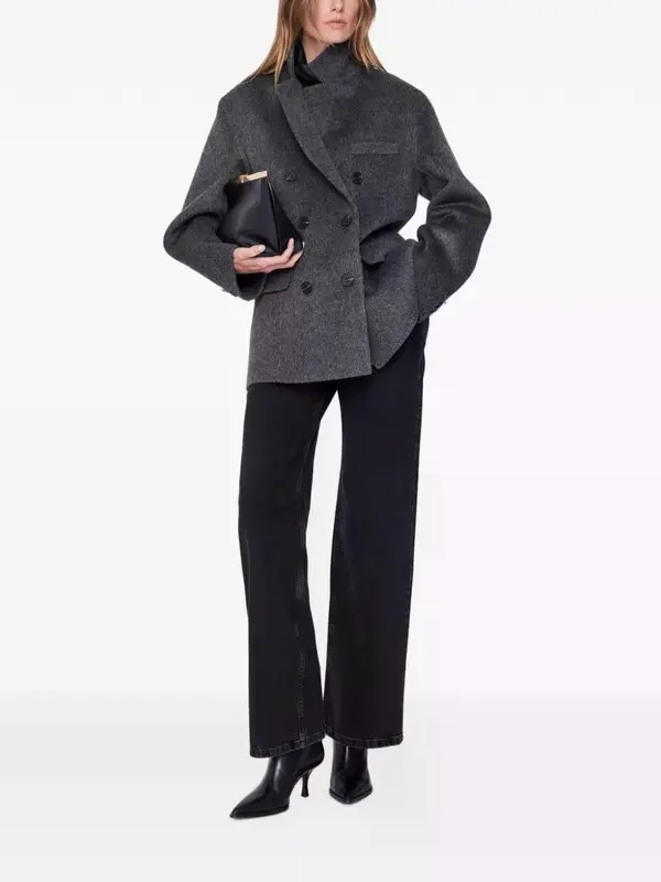 ANINE BING Sali Coat Dark