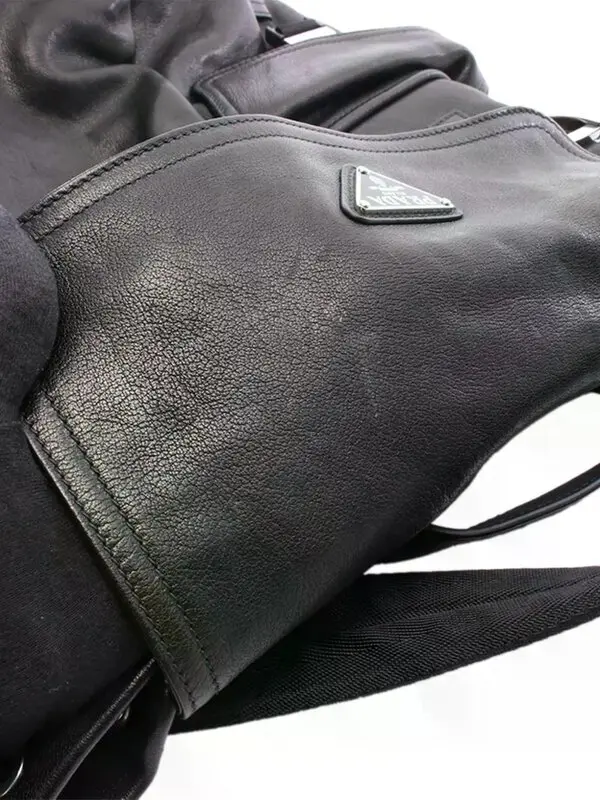 Prada 2013-2026 Nappa 3 Way Backpack - Black