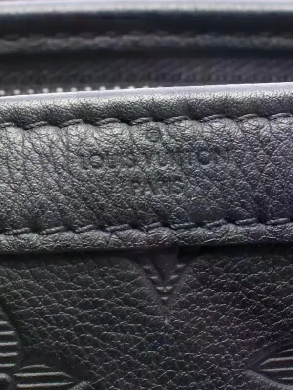 LOUIS VUITTON Monogram Shadow Gaston Wallet - Black