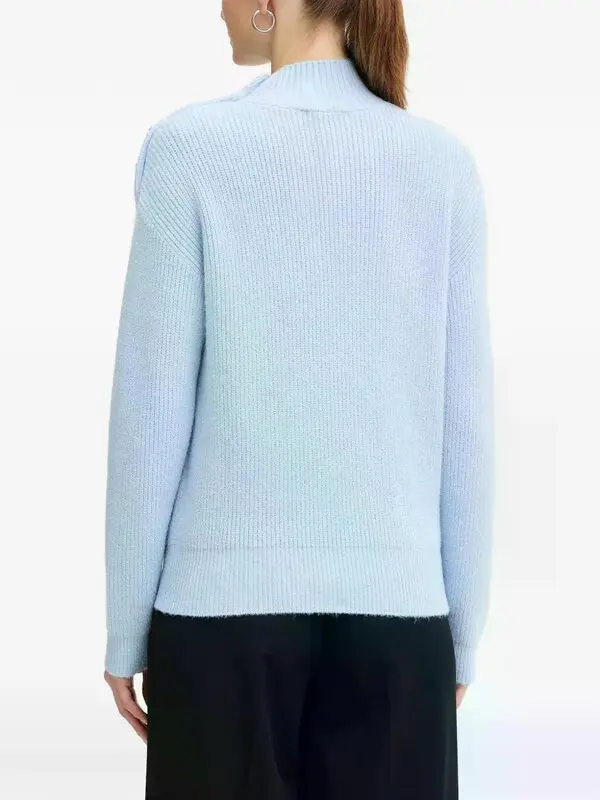 MORGAN Heart Button Sweater