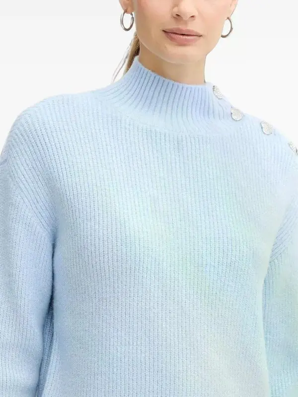 MORGAN Heart Button Sweater