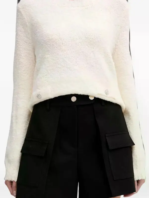 MORGAN Button Detail Shorts