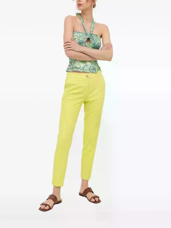 MORGAN Paisley Knot Halterneck Top