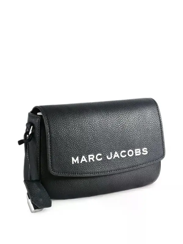 Marc Jacobs Logo-print Pebbled Leather Shoulder Bag
