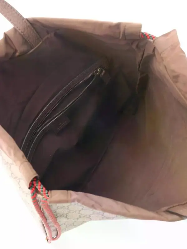 Gucci 2000-2015 Gg Supreme Animalier Backpack - Neutrals