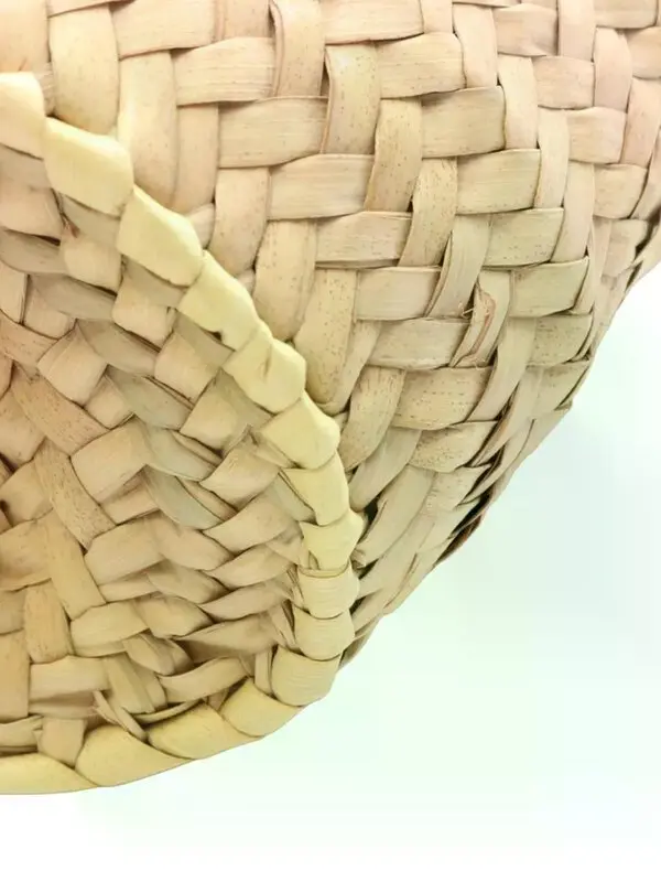 Loewe 2010-2026 Small Raffia Anagram Basket Bag Tote Bag - Neutrals