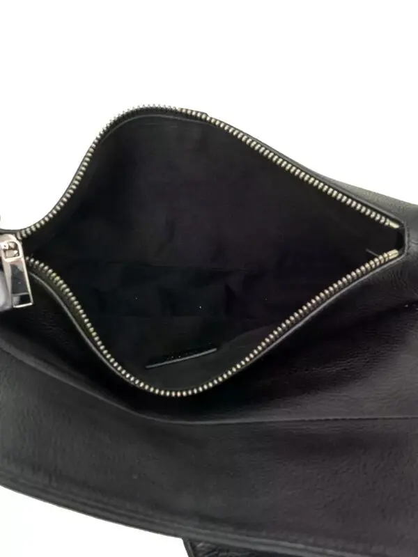 Dior 2019 Grained Calfskin Saddle Bag Crossbody Bag