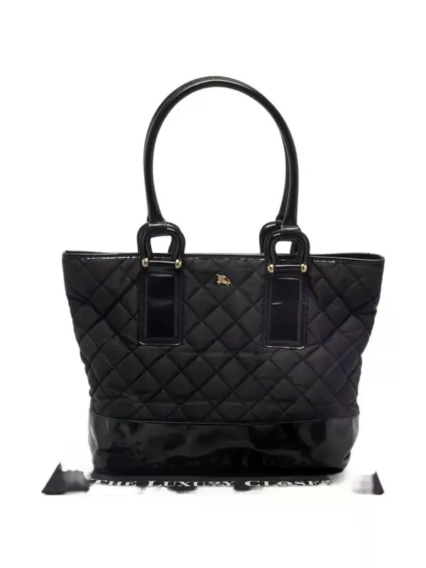 Burberry Grange Quilted Tote Bag