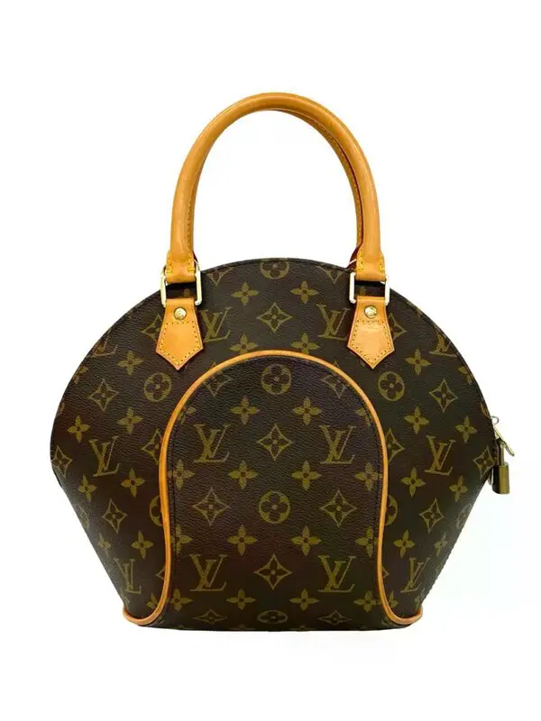 LOUIS VUITTON 1999 Monogram Ellipse Pm Handbag - Brown