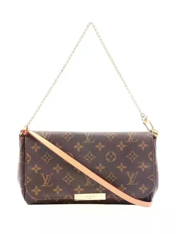 LOUIS VUITTON 2016 Monogram Favorite Mm Satchel - Brown
