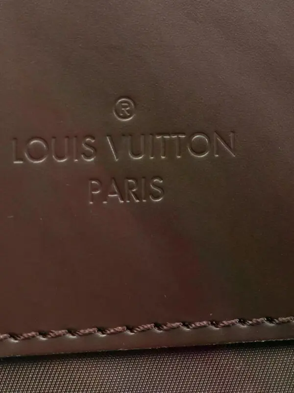 LOUIS VUITTON 2013 Damier Ebene Zephyr 55 Travel Bag