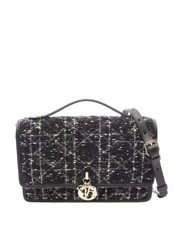 Dior 2010-2026 Tweed Cannage My Bag Satchel