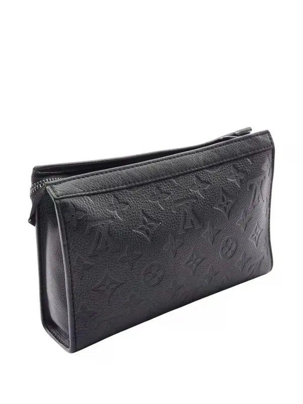 LOUIS VUITTON Monogram Shadow Gaston Wearable Wallet Crossbody Bag - Black
