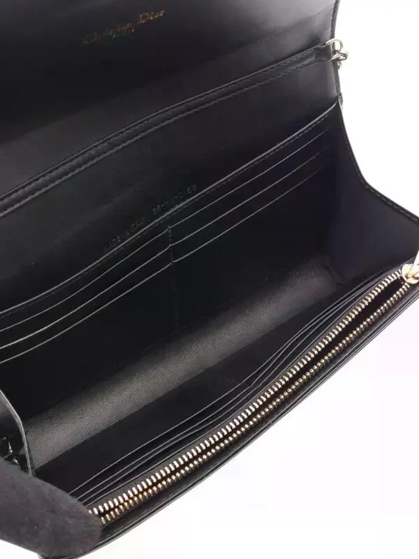 Dior Leather Wallet On Chain Crossbody Bag