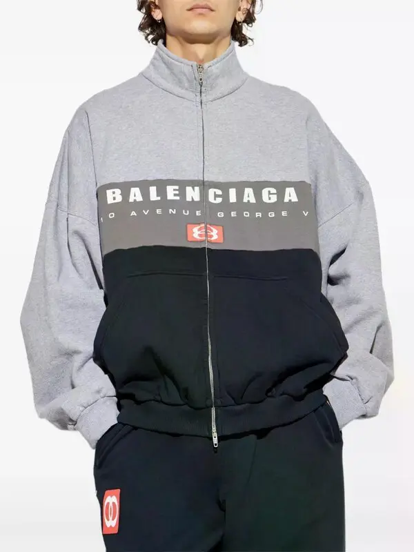 Balenciaga Zip-up Sweatshirt