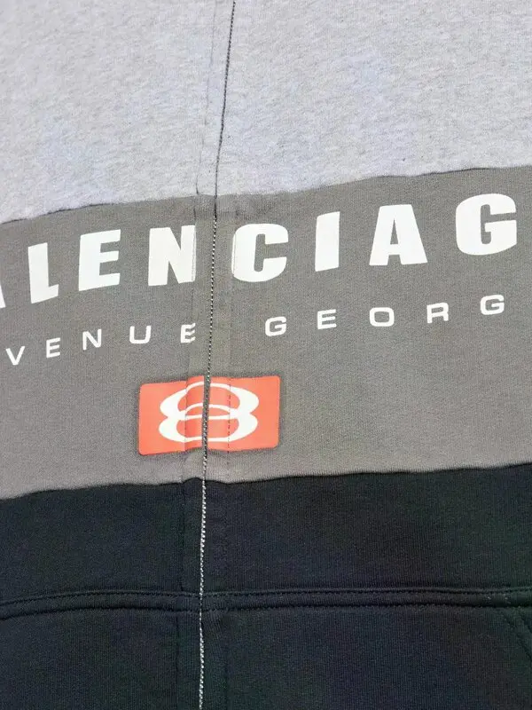 Balenciaga Zip-up Sweatshirt
