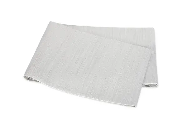 MATOUK Lana Flat Bed Sheet - Silver
