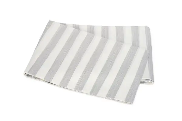 MATOUK Lana Flat Bed Sheet - Silver
