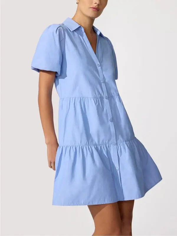 Brochu Walker The Havana Mini Dress - Chambray