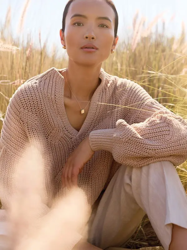 Brochu Walker The Grayson Cable Pullover
