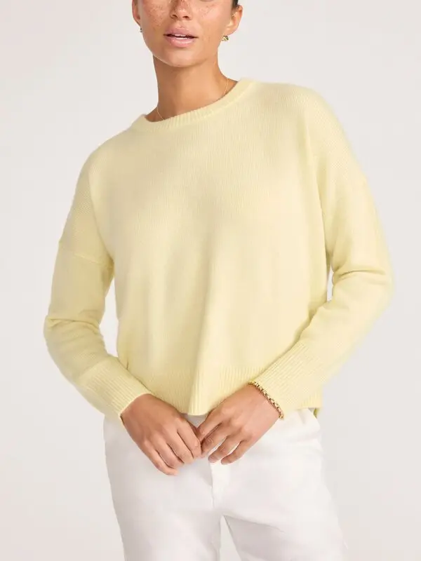 Brochu Walker The Everyday Cashmere Bright Crew