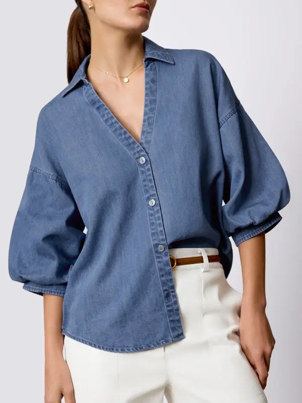 Brochu Walker The Kate Denim Shirt - Atlantic Wash
