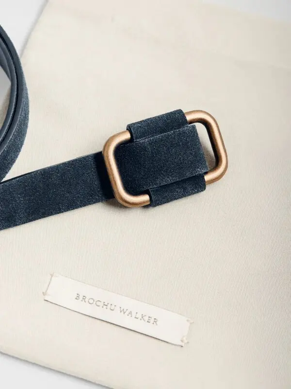 Brochu Walker The Saddle Suede Belt