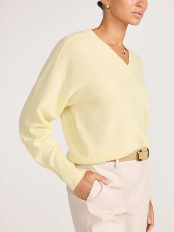 Brochu Walker The Leia Vee Cashmere Sweater