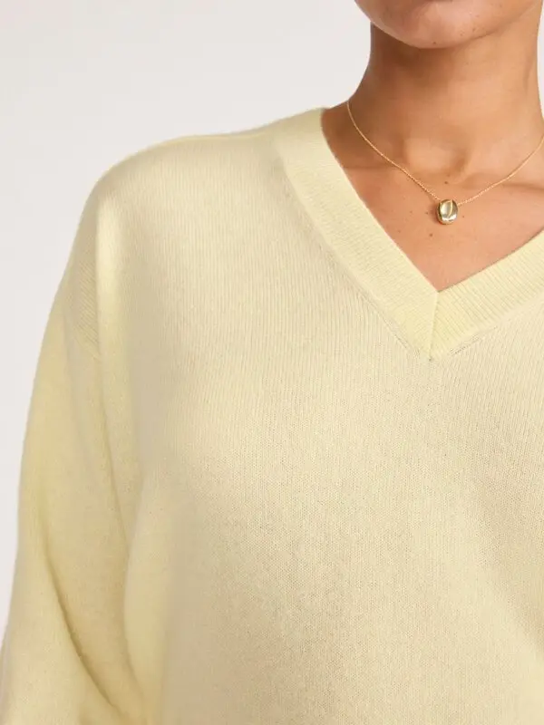 Brochu Walker The Leia Vee Cashmere Sweater