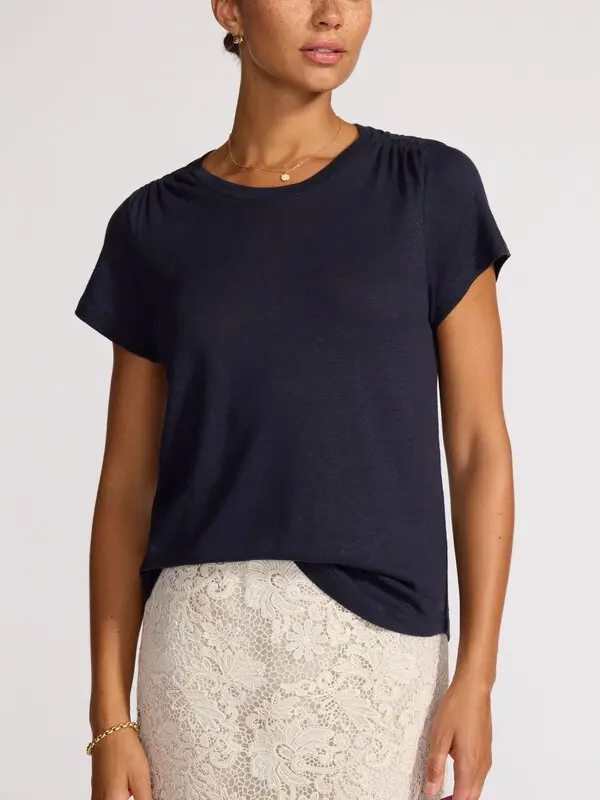 Brochu Walker The Remy Tee - Navy