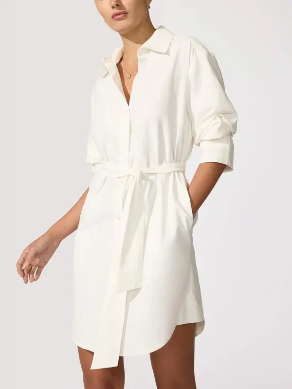 Brochu Walker The Pia Dress - Ivory