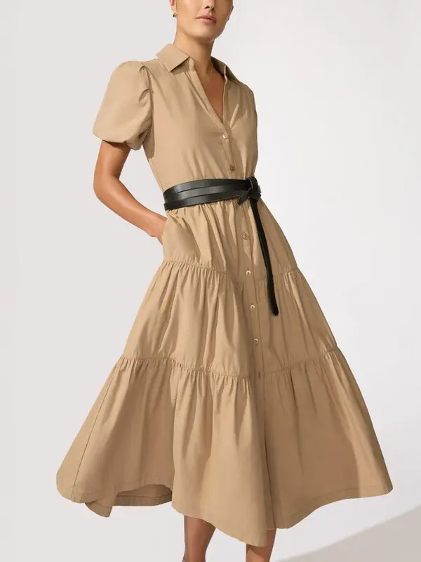 Brochu Walker The Havana Dress - Sahara