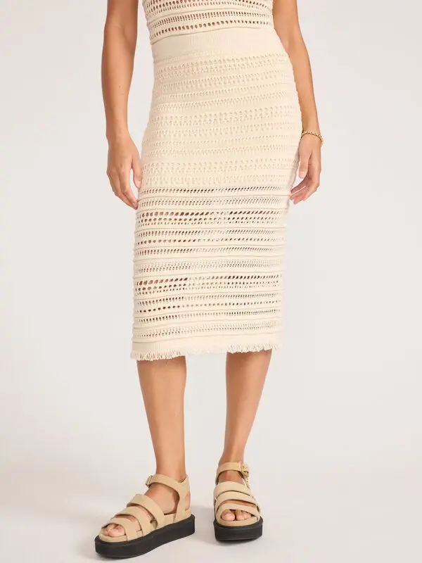 Brochu Walker The Indira Skirt - Ecru