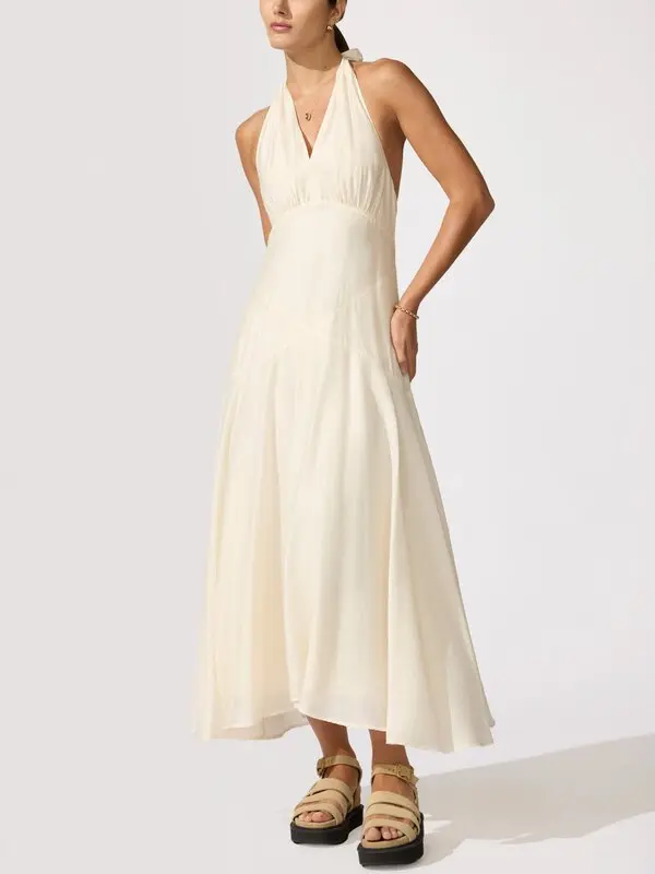 Brochu Walker The Tori Voile Dress - Creme