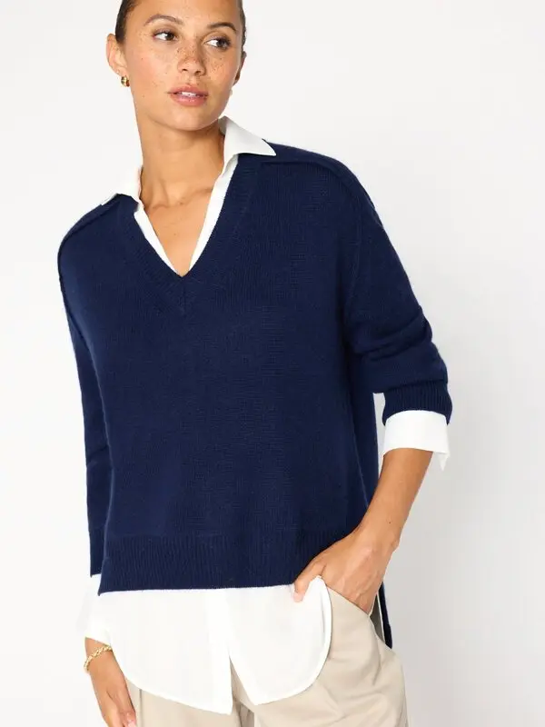 Brochu Walker The Looker Layered V-neck