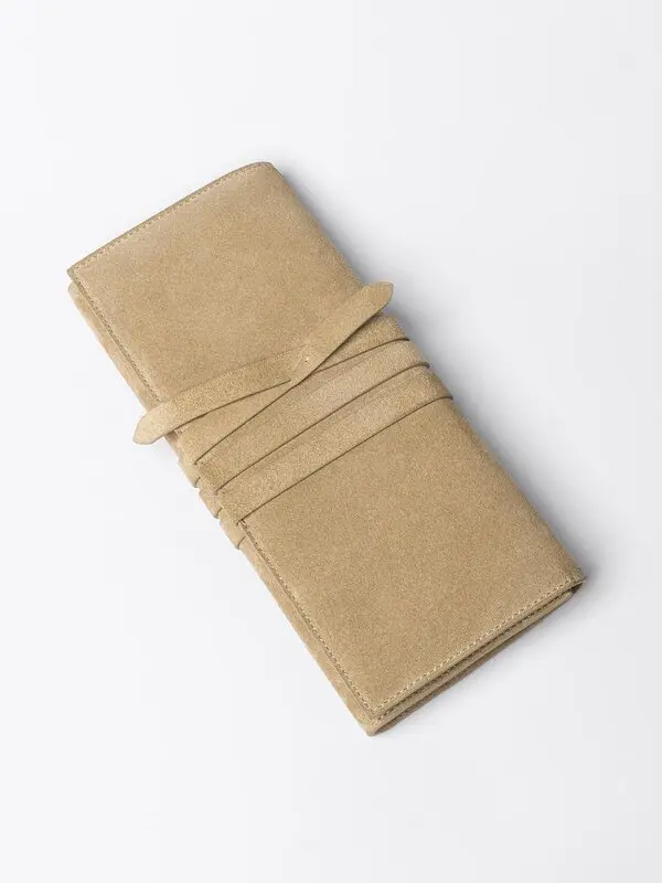 Brochu Walker The Bridle Suede Pochette Clutch