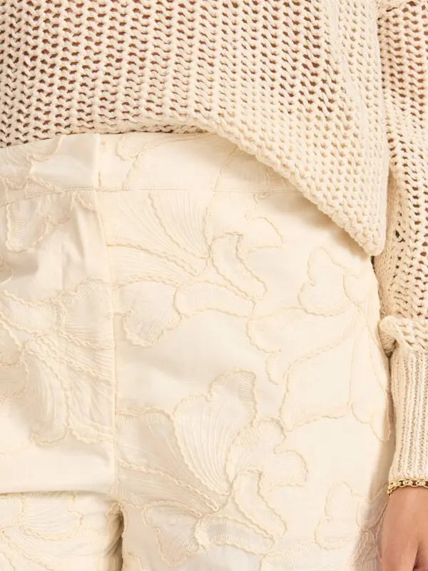 Brochu Walker The Kaia Embroidered Short