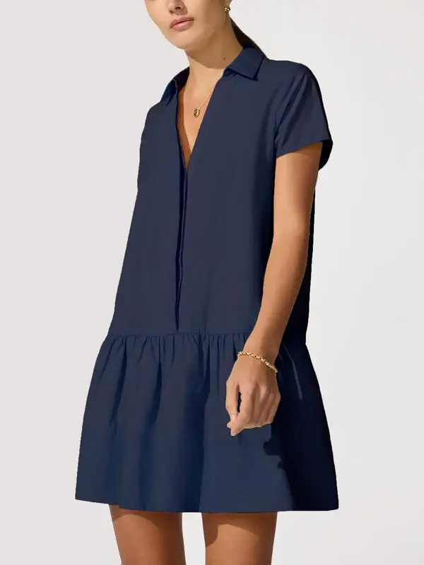 Brochu Walker The Antibes Dress - Navy