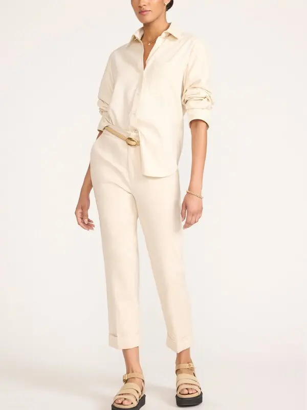 Brochu Walker Pia Shirt With Ruched Sleeves