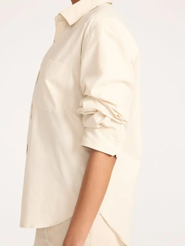 Brochu Walker Pia Shirt With Ruched Sleeves