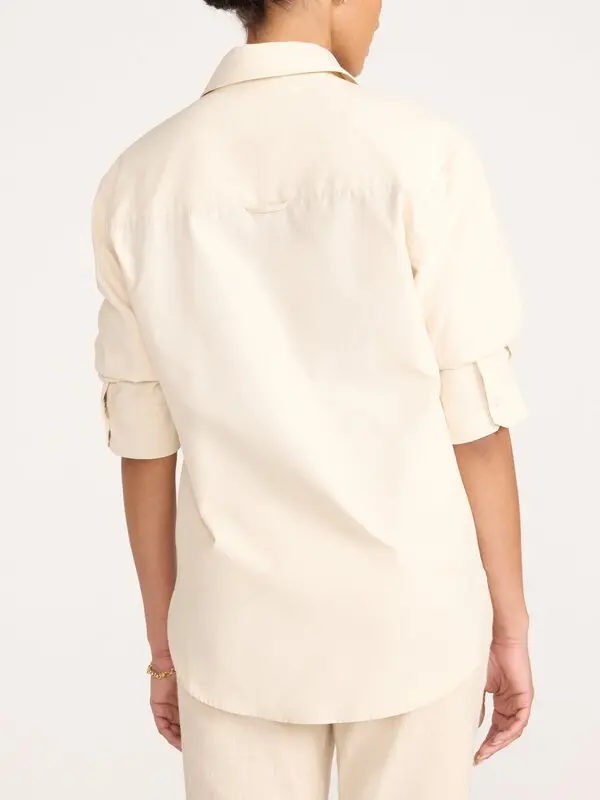 Brochu Walker Pia Shirt With Ruched Sleeves