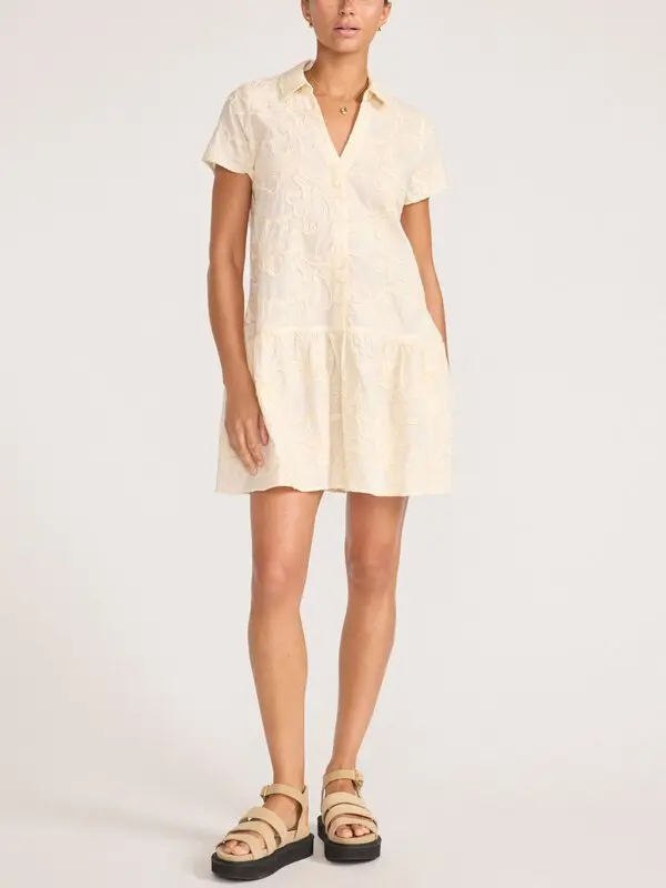 Brochu Walker The Antibes Embroidered Dress