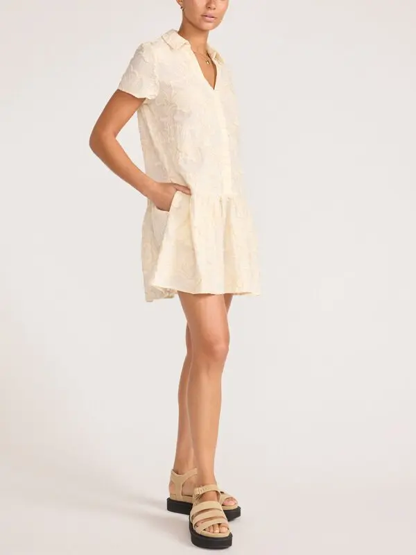 Brochu Walker The Antibes Embroidered Dress