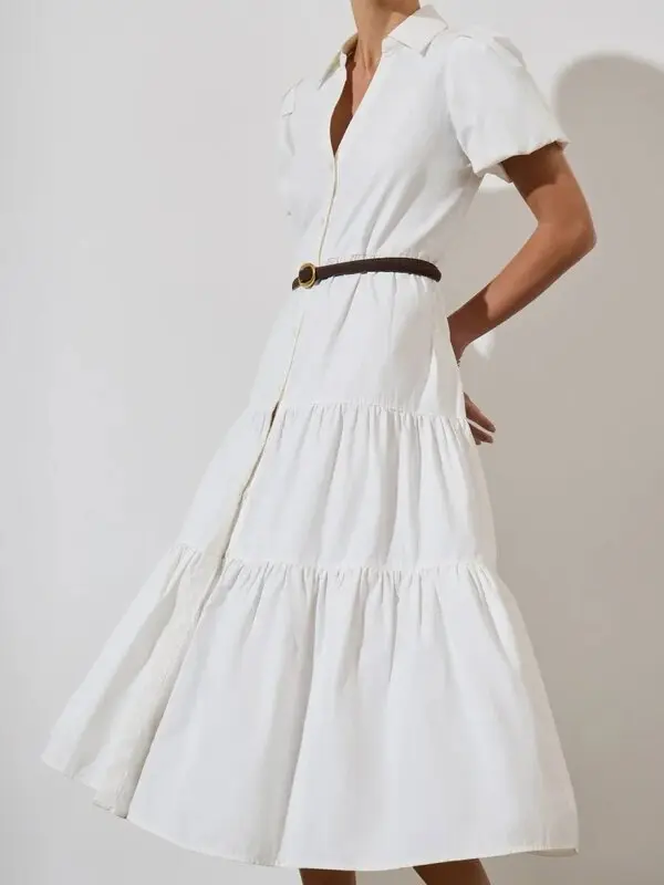 Brochu Walker The Havana Dress - Ivory