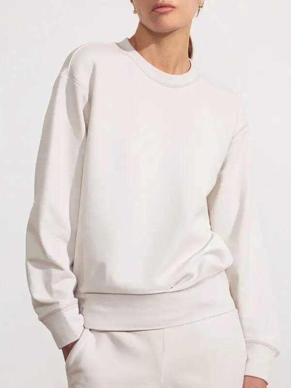Brochu Walker The Mallo Sweatshirt - Oyster