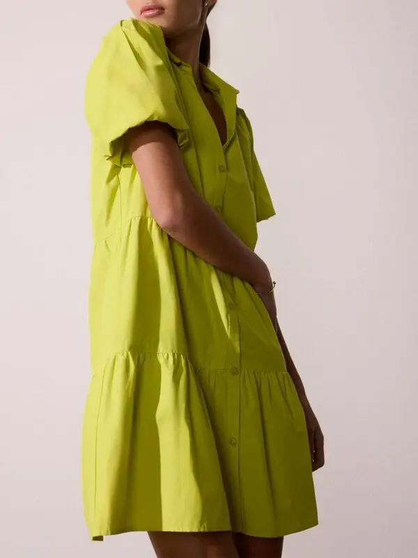 Brochu Walker The Havana Mini Dress - Zest
