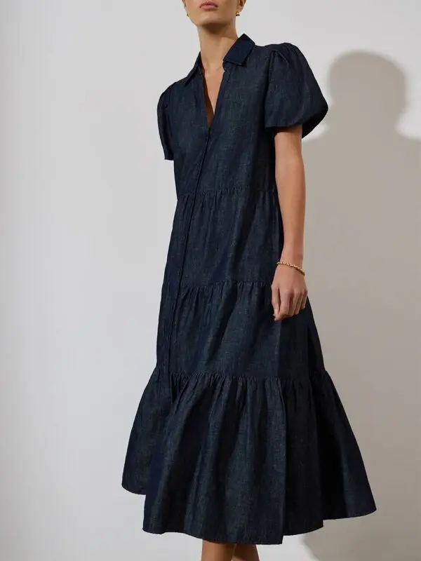 Brochu Walker The Havana Dress - Indigo