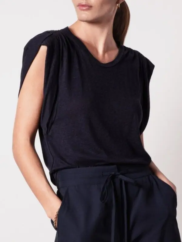 Brochu Walker The Reins Tee - Navy